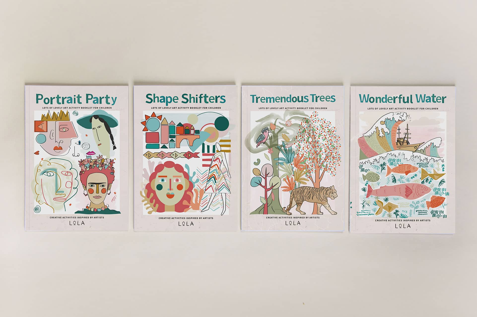 Full Set of LoLA Activity Booklets - Lots of Lovely Art
