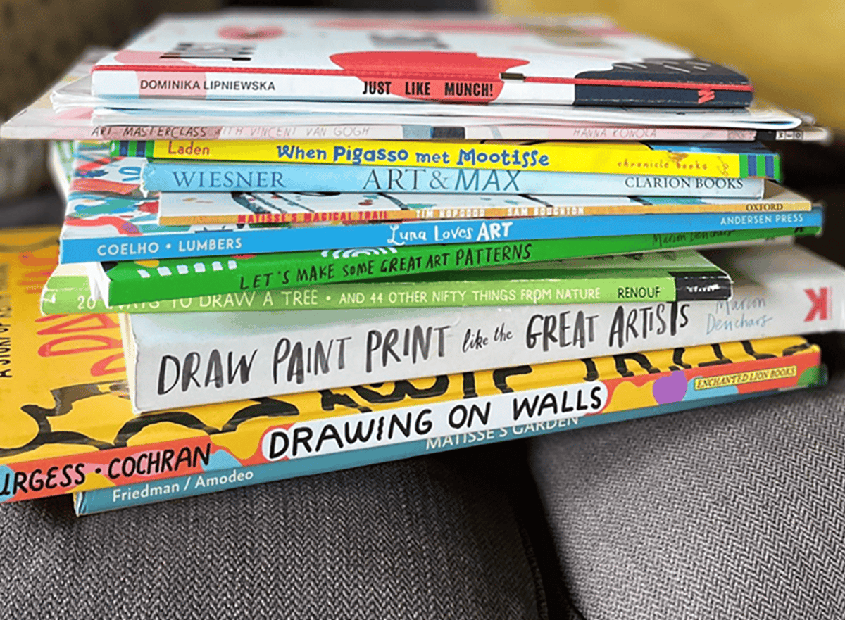Our favourite art books for children - Lots of Lovely Art