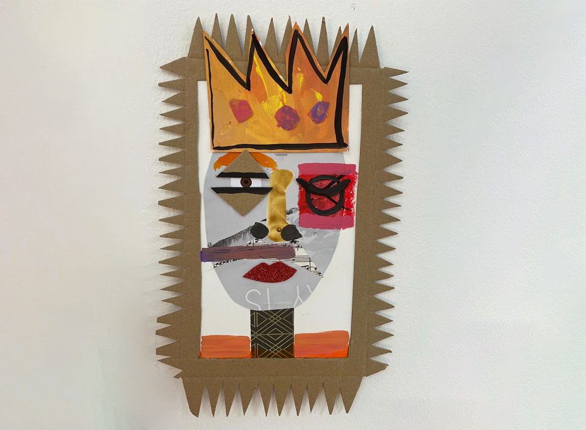 Cardboard Shaped Frames - Lots of Lovely Art