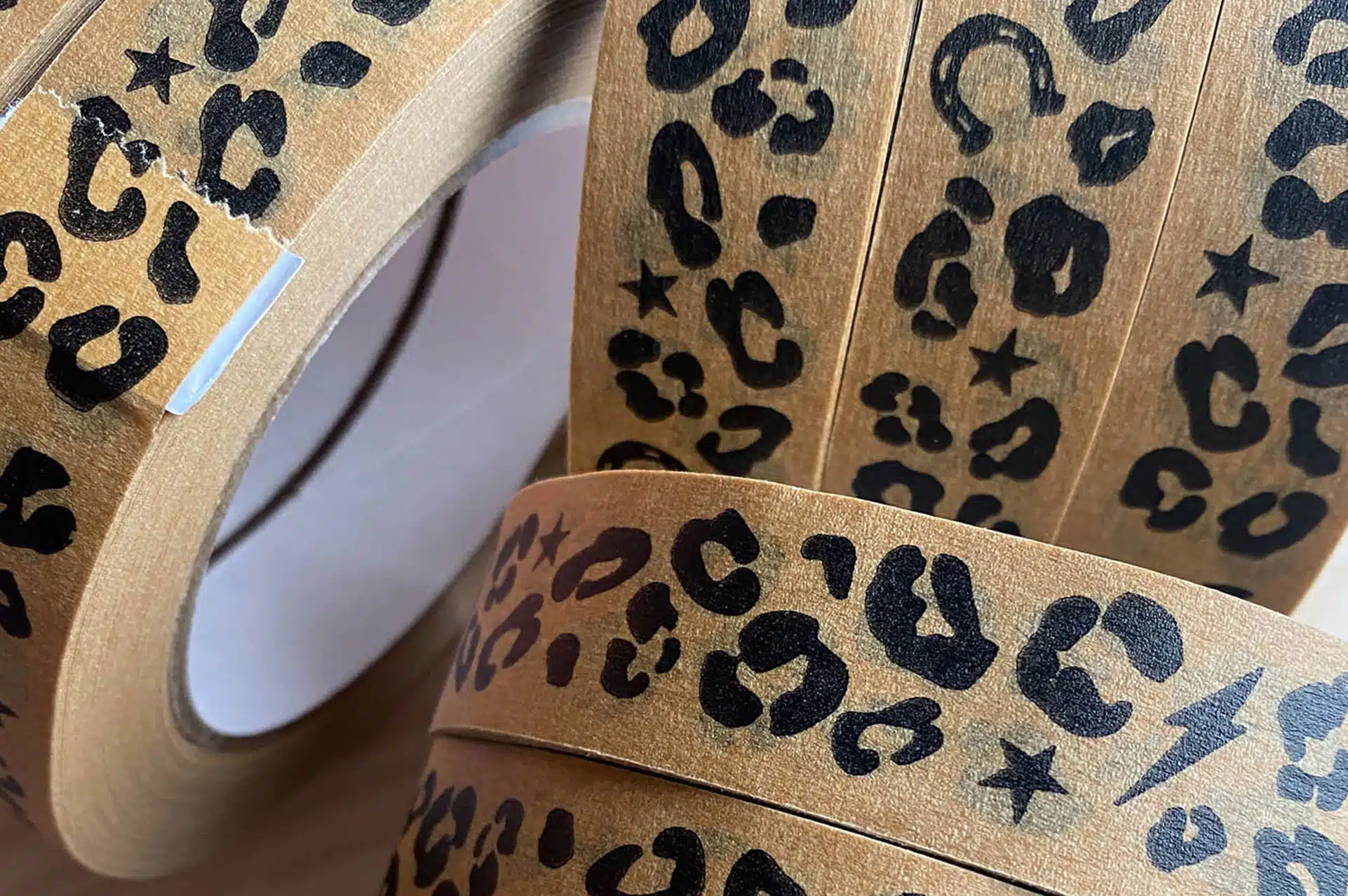 Leopard Tape - Lots of Lovely Art